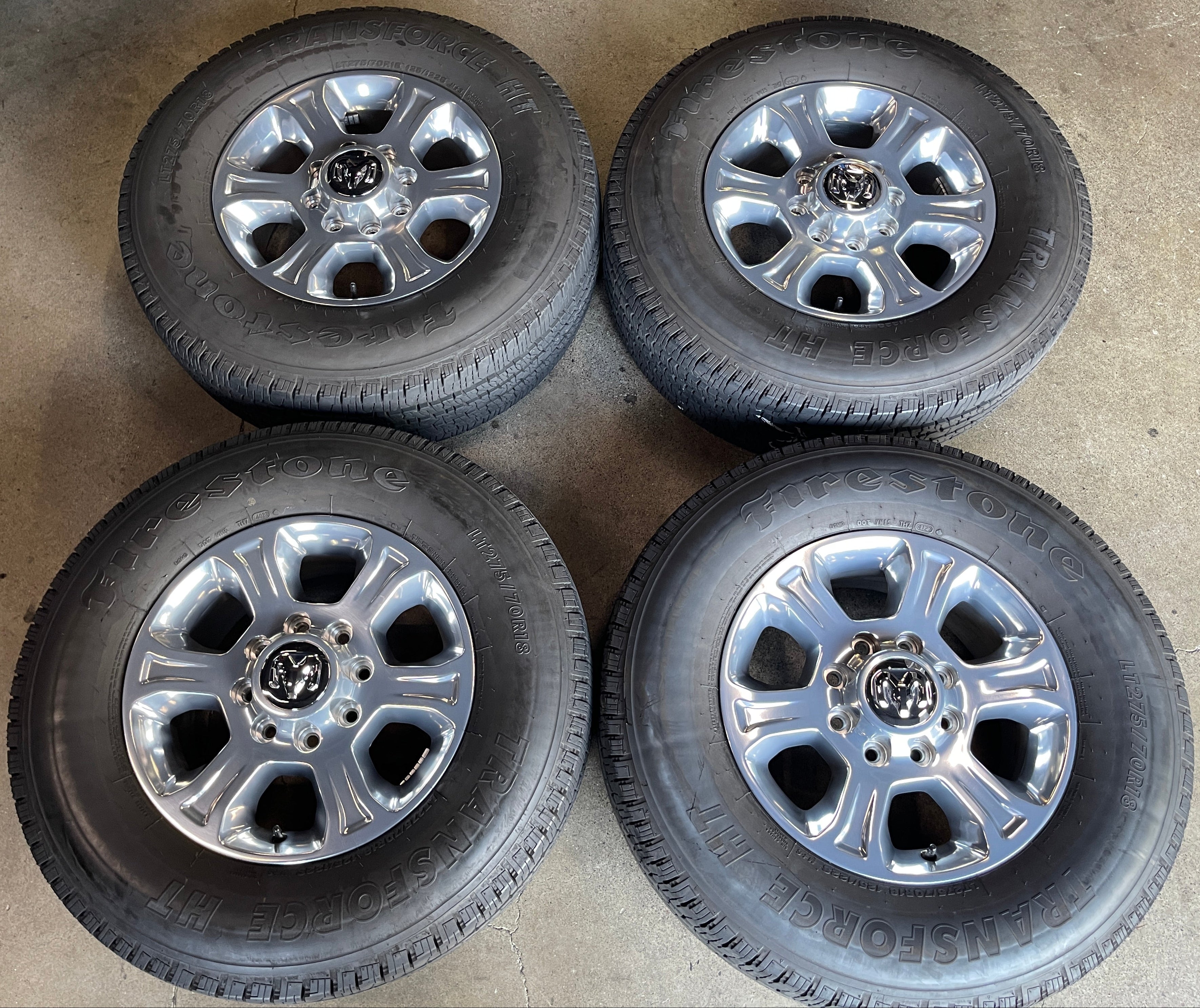 Dodge Ram 2500 Stock Wheels