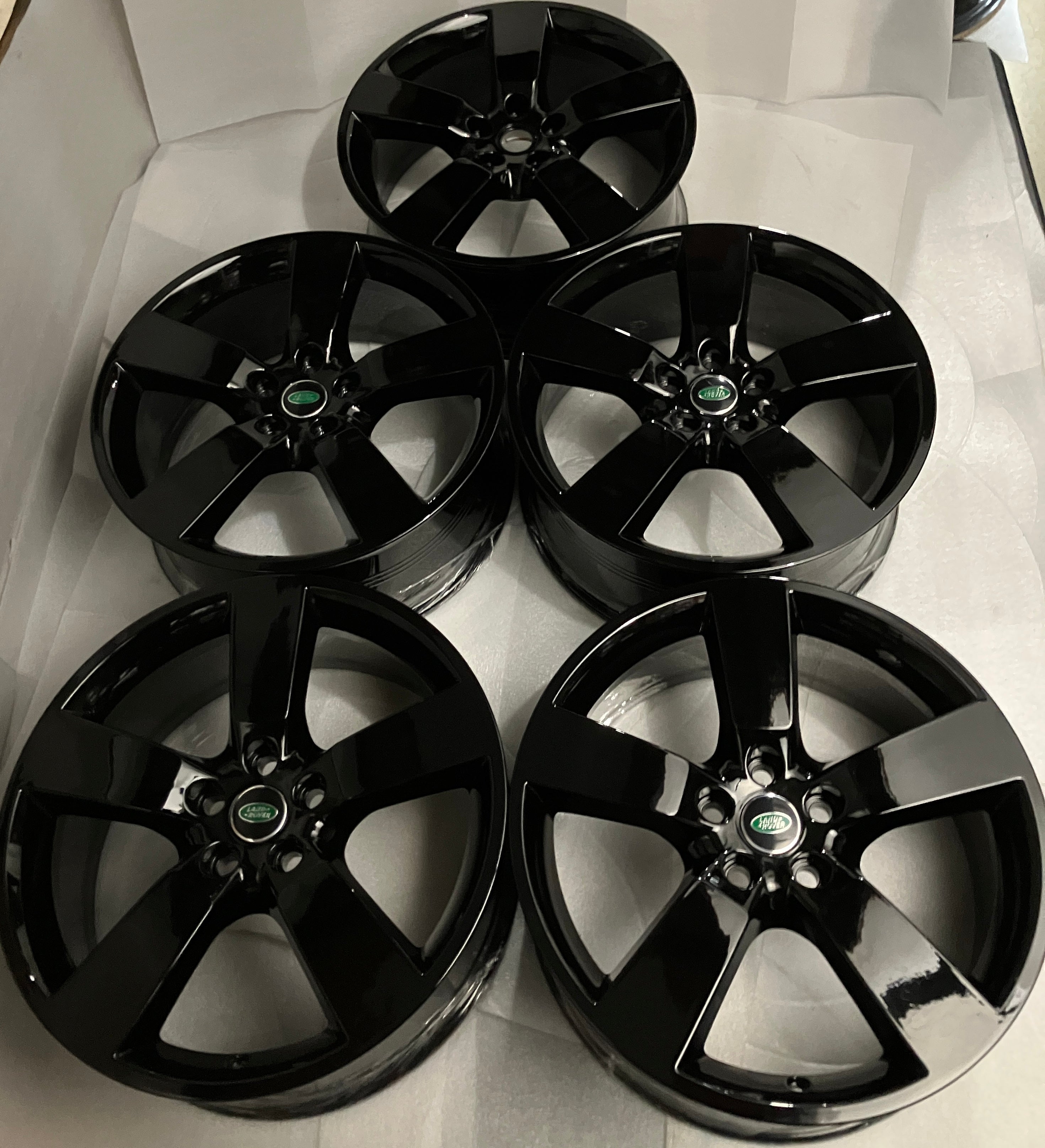 Five 2025 Land Rover Factory 20 Wheels Tires Rims OEM Gray LR4 – Socal ...