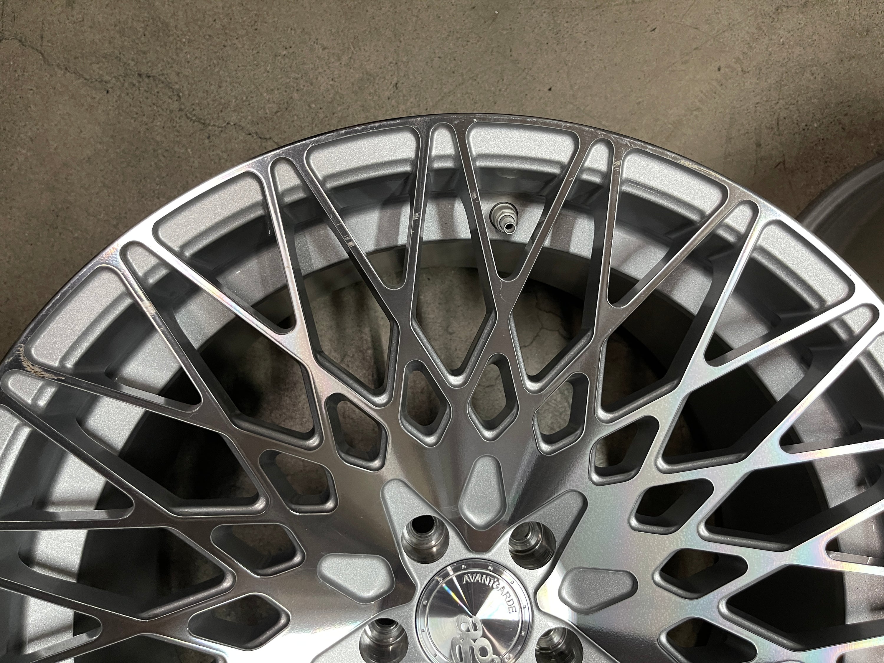 Four Jaguar F-Type 20 Wheels Rims Avant Garde M540 20X9+35 20X10.5+25 ...