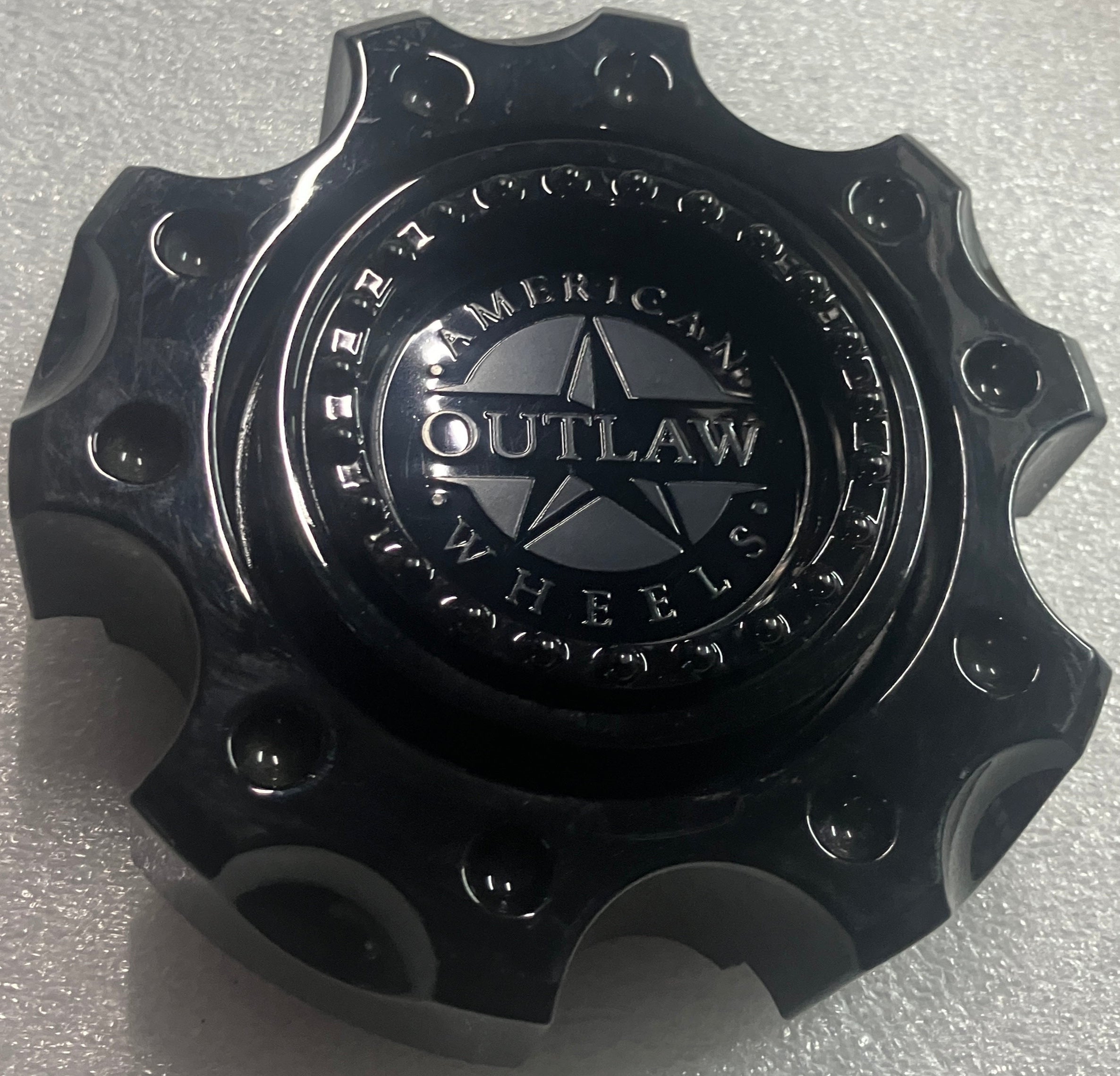 American Outlaw OEM Center Cap 20in Gloss Black – Socal Wheels