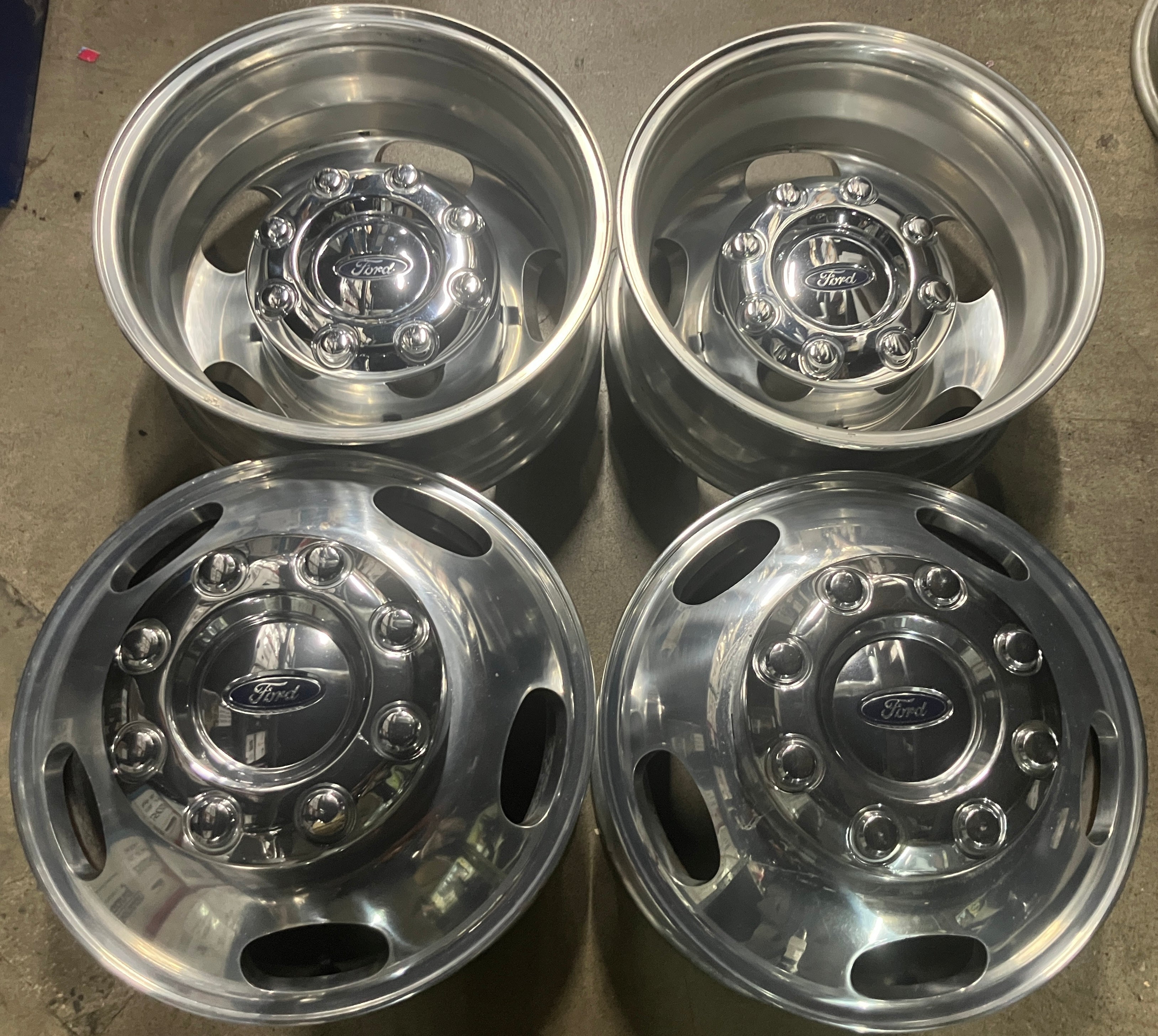 Four 2025 FORD F350 Dually Factory forged 17 Wheels OEM 3618 Rims 3619 ...