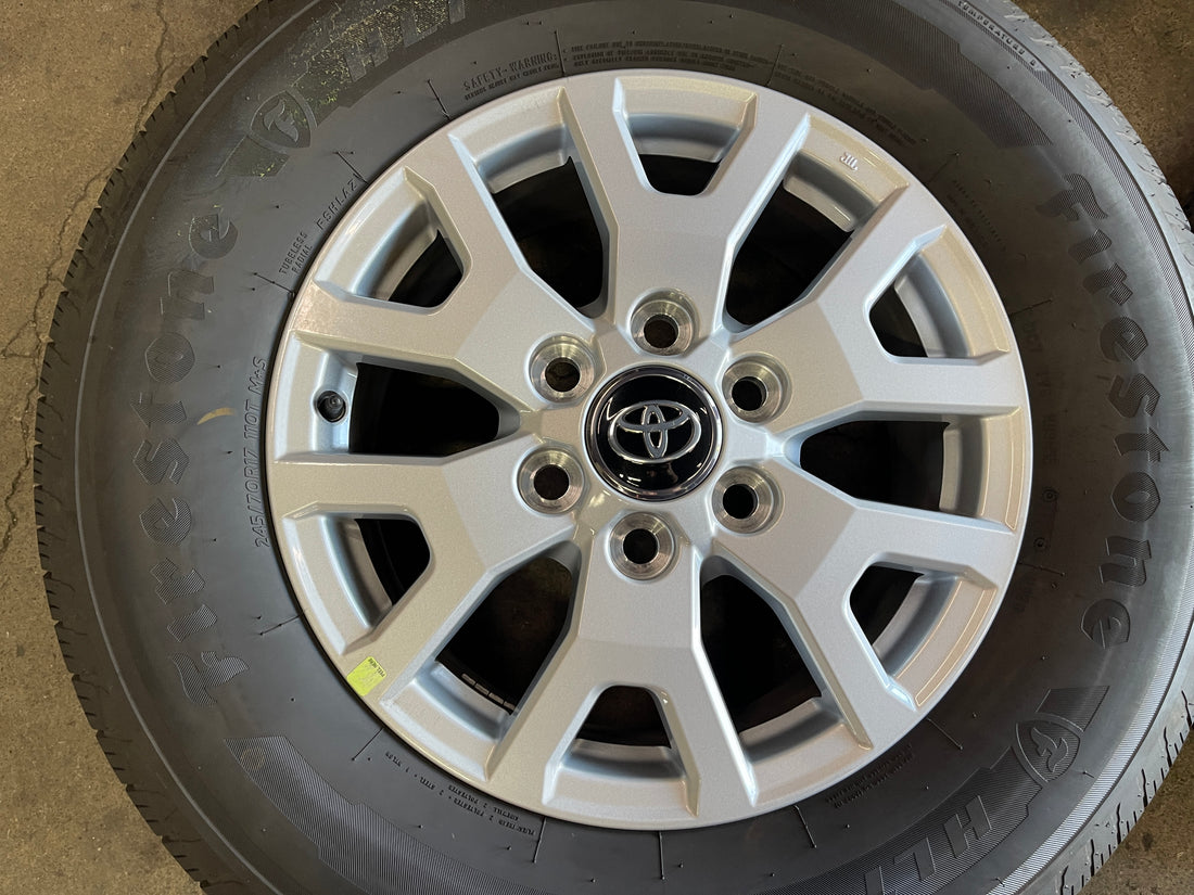 Sold 2024 Toyota Tacoma Factory 17 Wheels Tires OEM Rims 4Runner Fires ...
