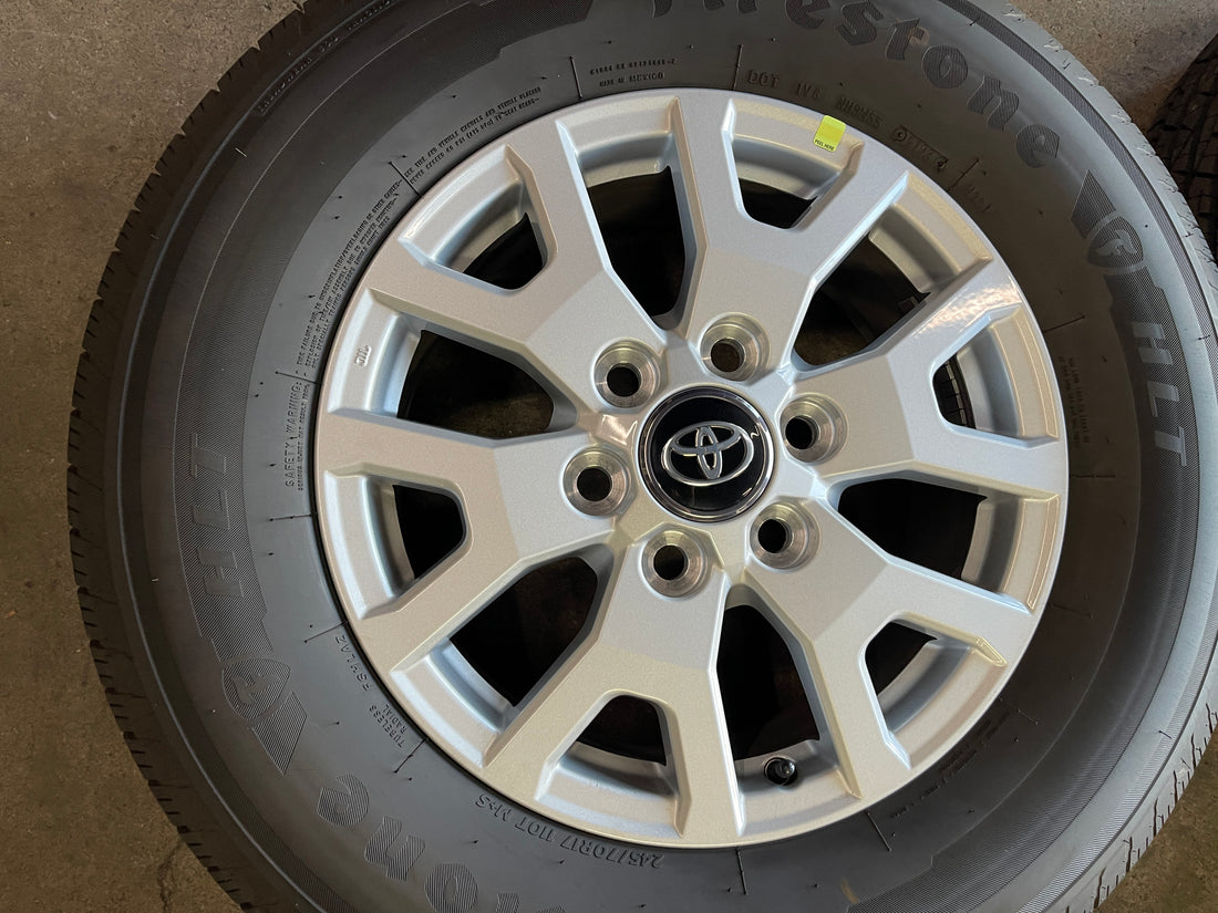 Sold 2024 Toyota Tacoma Factory 17 Wheels Tires OEM Rims 4Runner Fires ...