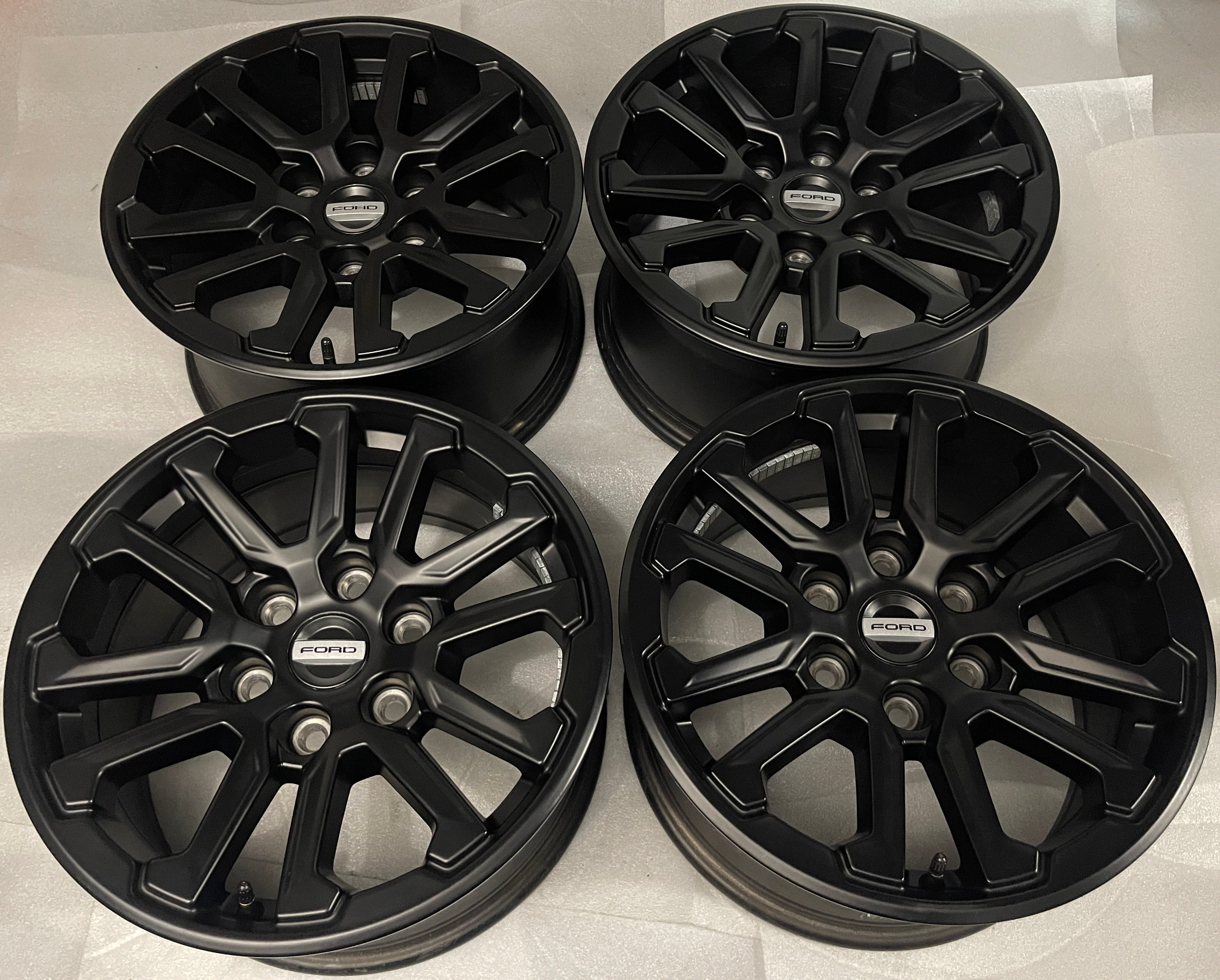 2026 Ford F150 Raptor OEM Wheels Rims 17x8.5 6x135 +34 Gloss Black ...